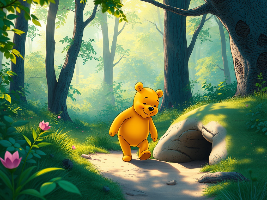 Pooh Goes Visiting by A.A Milne – Fairytales Archive